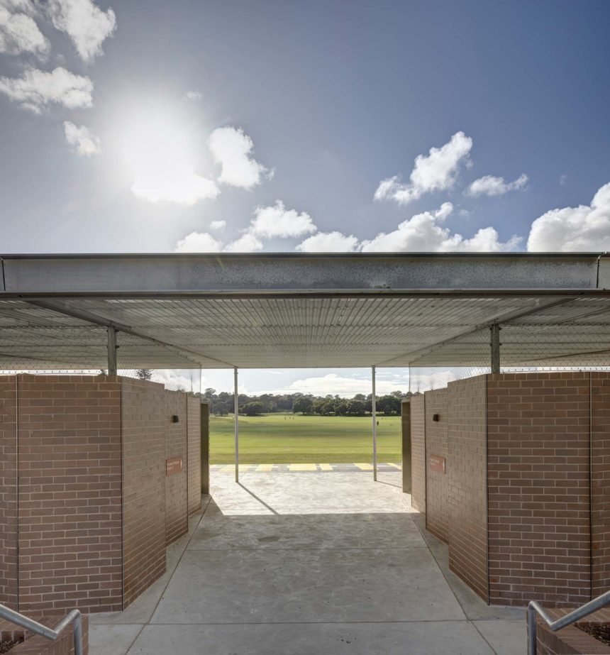 Queens Park Sports Pavilion by Sam Crawford Architects — ARCFLY