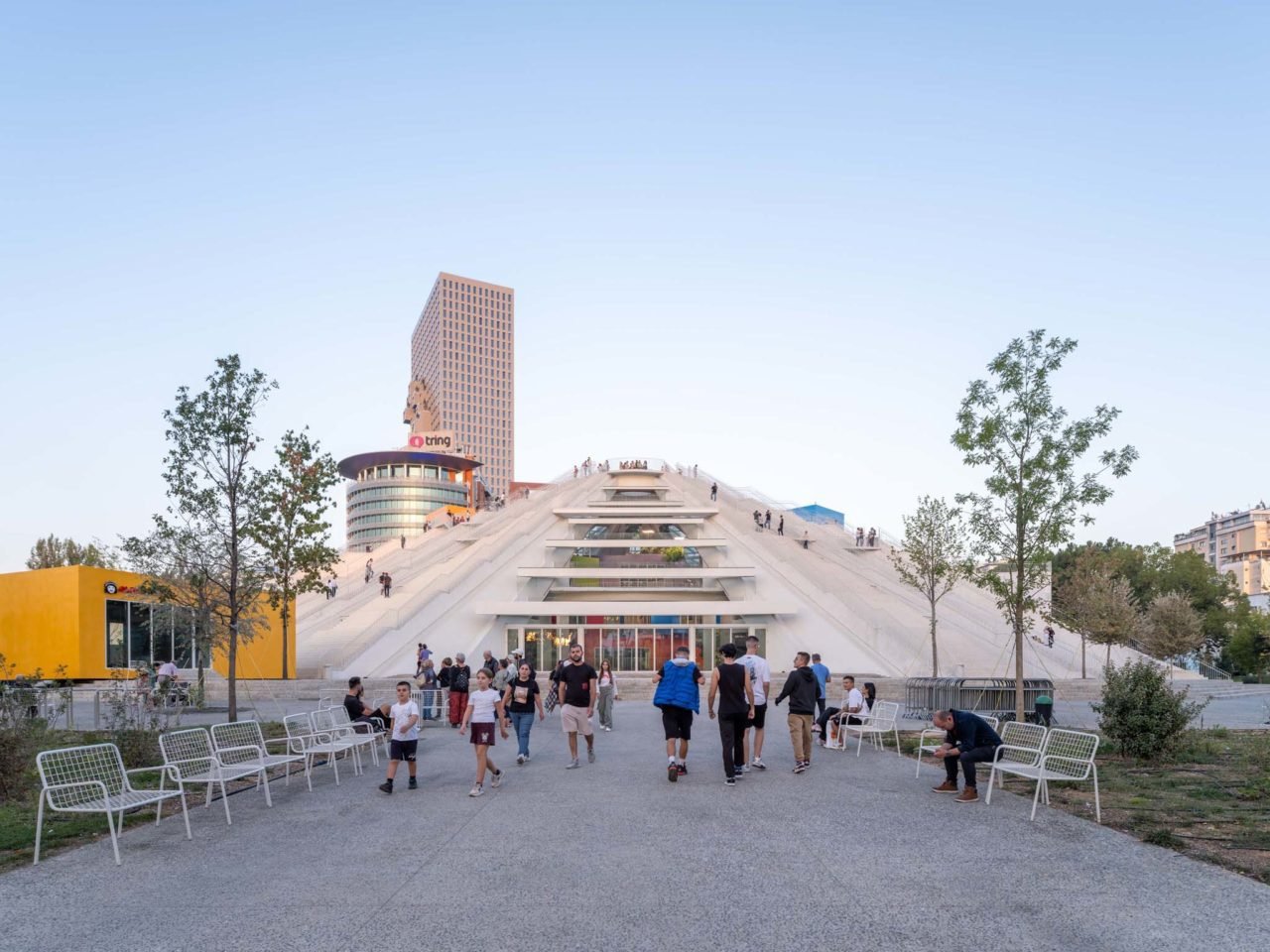The Pyramid of Tirana by MVRDV — ARCFLY