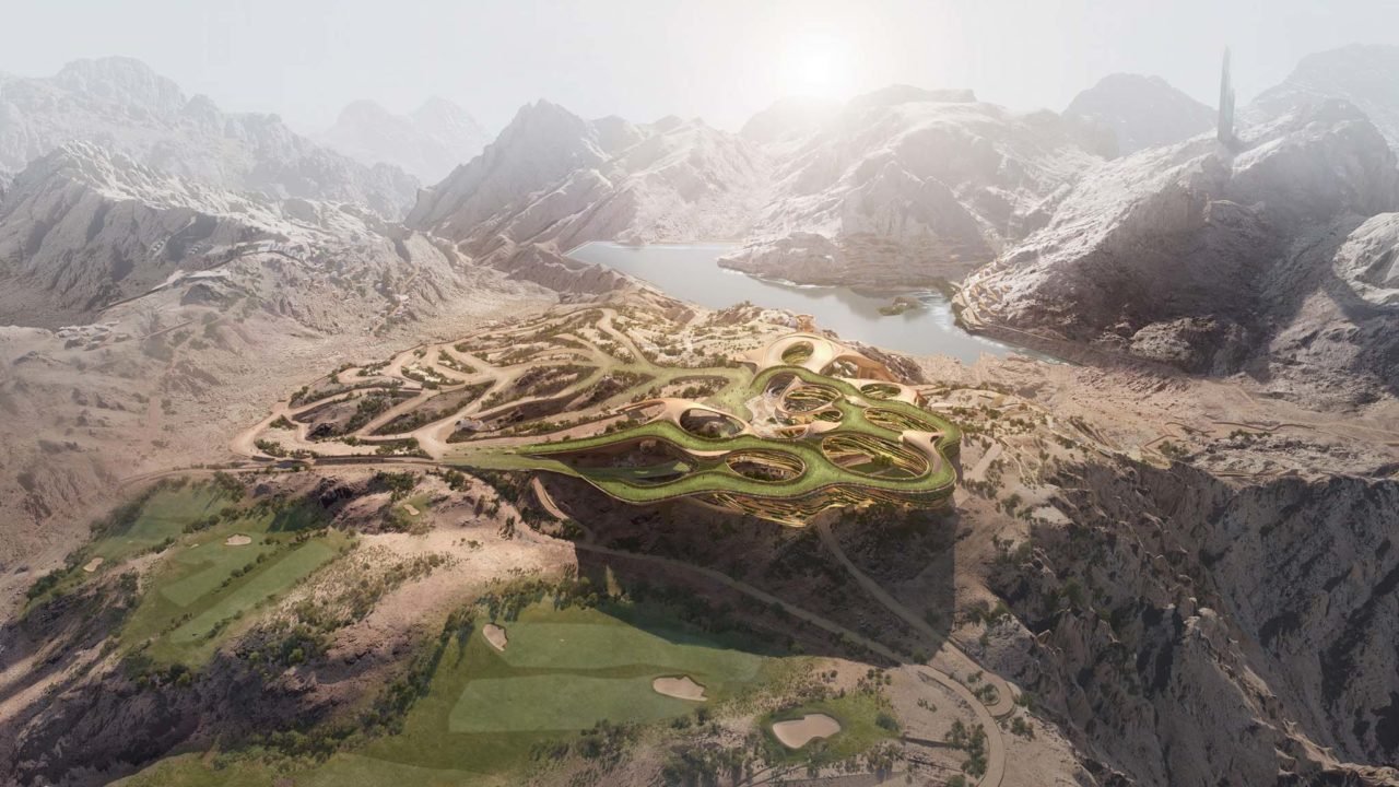 Trojena Ski Village by Aedas — ARCFLY