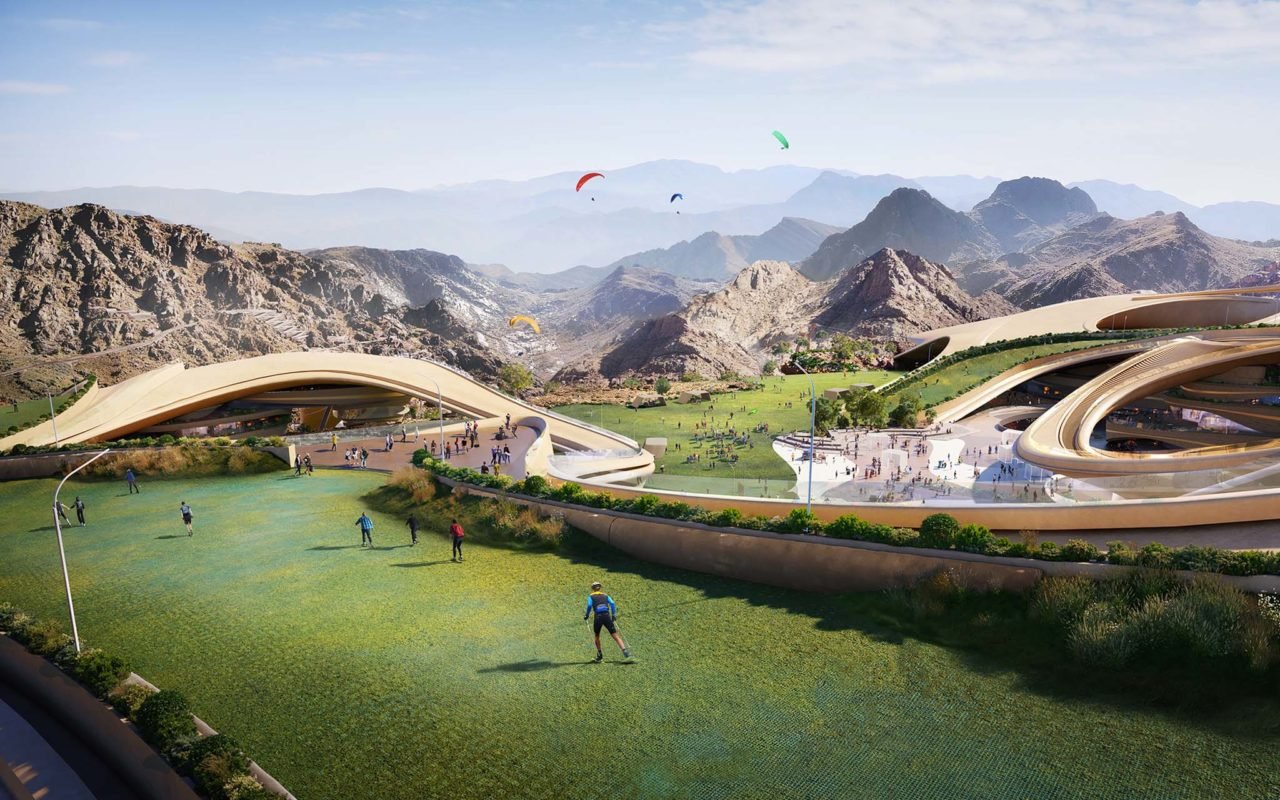 Trojena Ski Village by Aedas — ARCFLY
